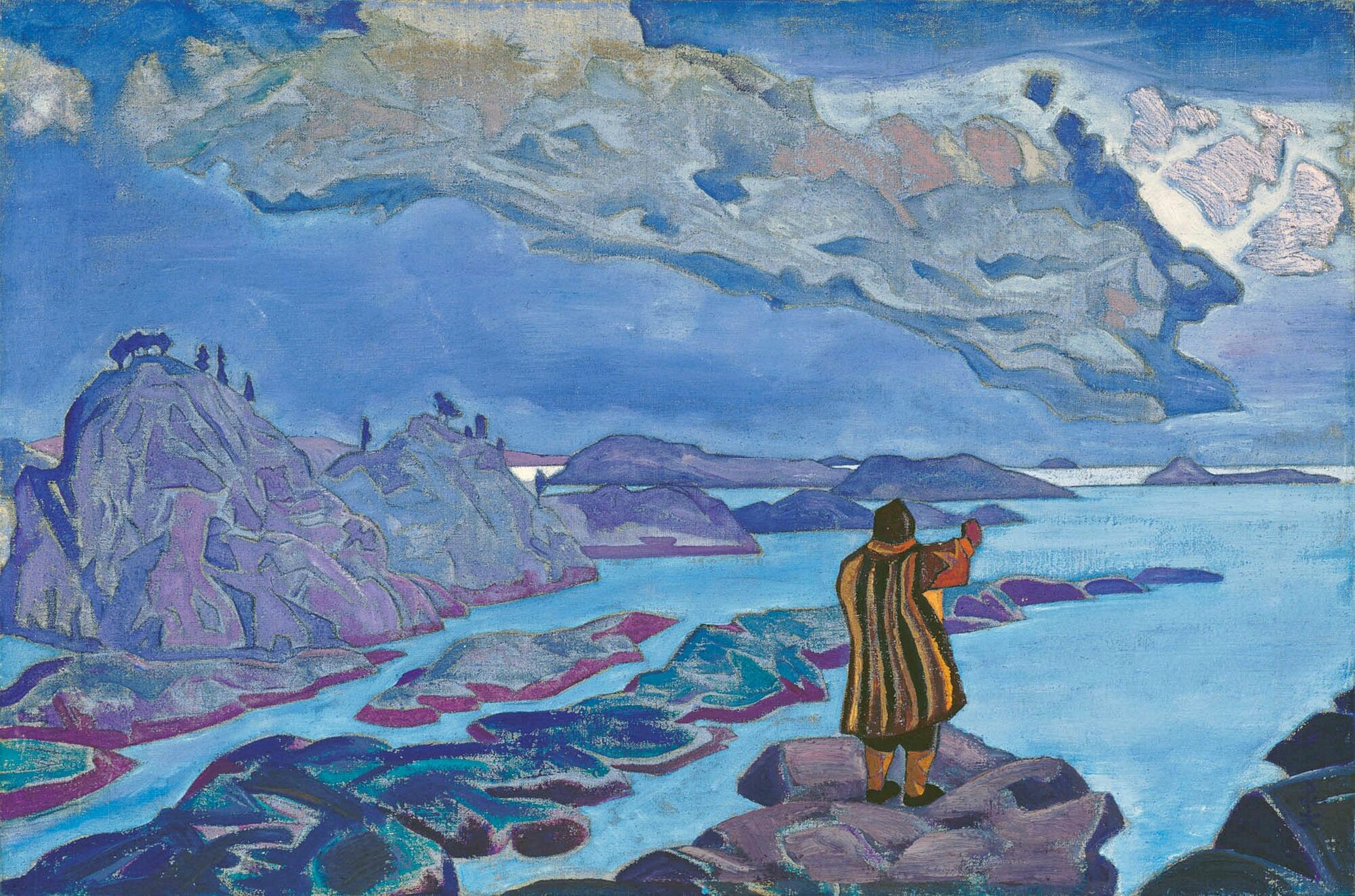 Картина Рериха Николая Приказ 80х53 см