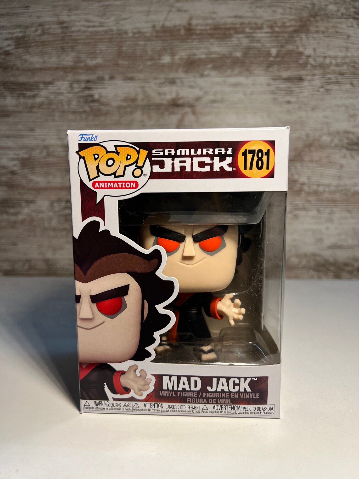 Фигурка Фанко Самурай Джек, Samurai Jack, Mad Jack, vinyl figure, 10 см от Funko