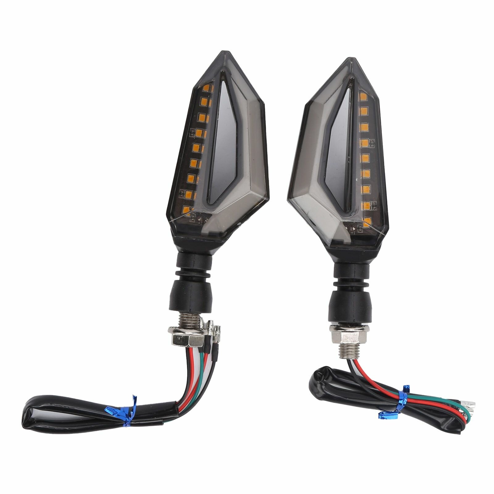 2 светодиодных указателя поворота 12В для мотоцикла Kawasaki