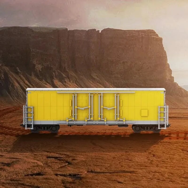 Конструктор MOC Union Pacific Train Plus 53 фута