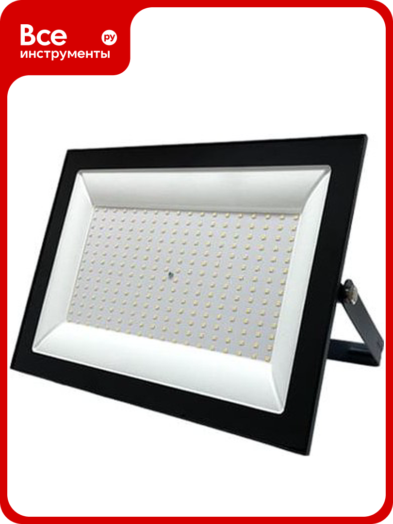Прожектор FL-LED Light-PAD 300W Grey 6400К 30000Лм 300Вт AC220-240В 370x270x38мм 1910г 616340, серый, 20 Вт
