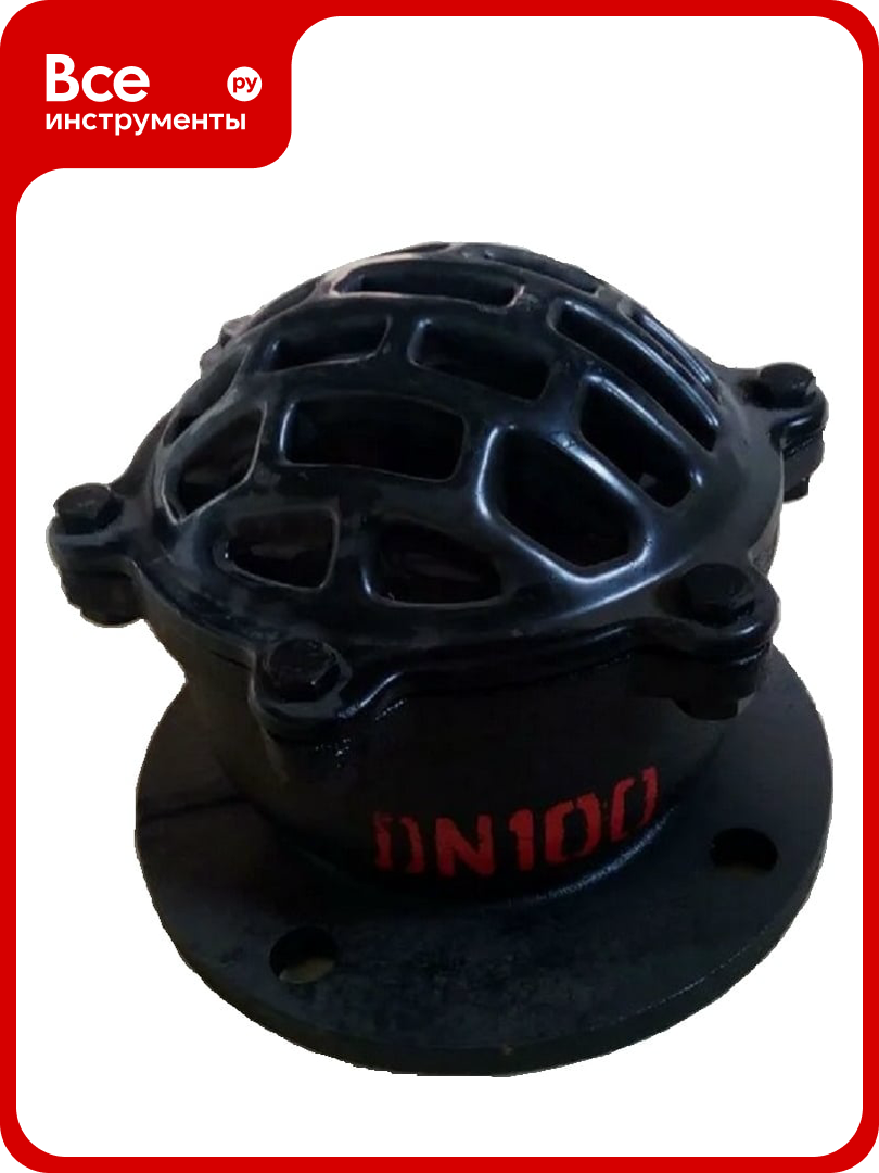 Клапан обратный с сеткой атка 16ч42р Ду100 Ру 2,5 1010040103