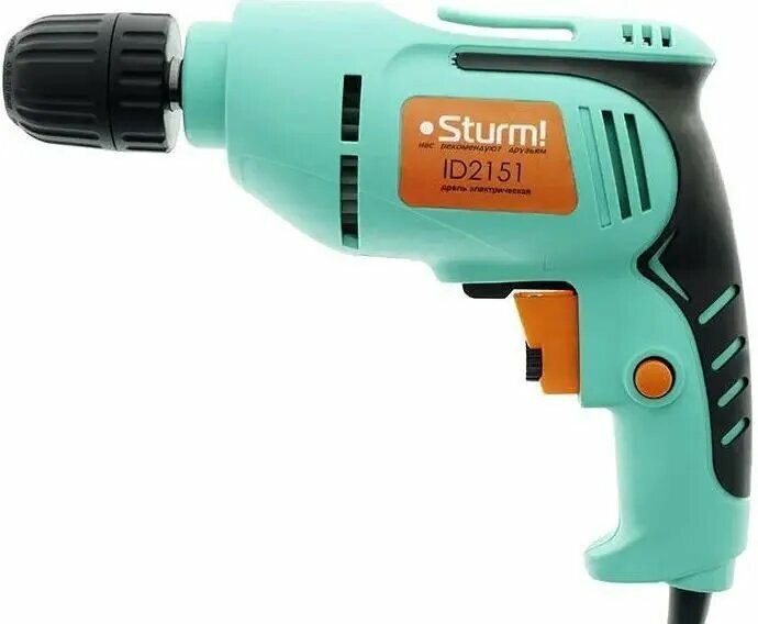 Дрель безударная Sturm! ID2151 500Вт патрон: быстрозажимной реверс