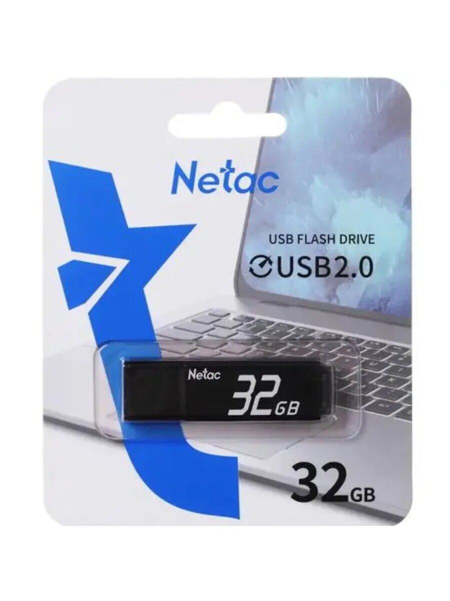 32 ГБ U351 NT03U351N-032G-20BK серебристый USB 2.0 A