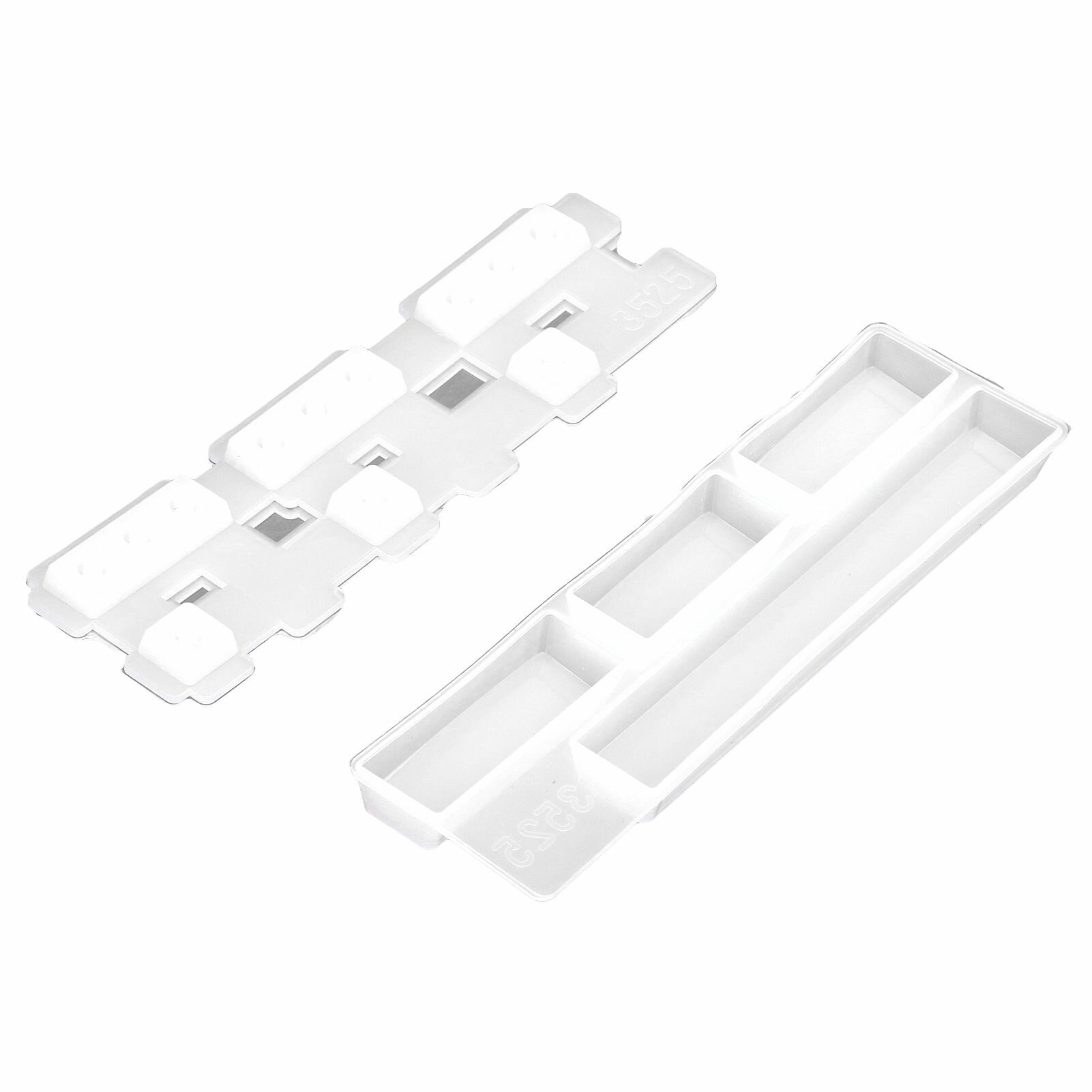 Формы для силиконовых кейкапов с яркой поверхностью, повторно используемые, высокая прозрачность, диапазон DIY силиконовых форм для резины механических клавиатур, 1 комплект