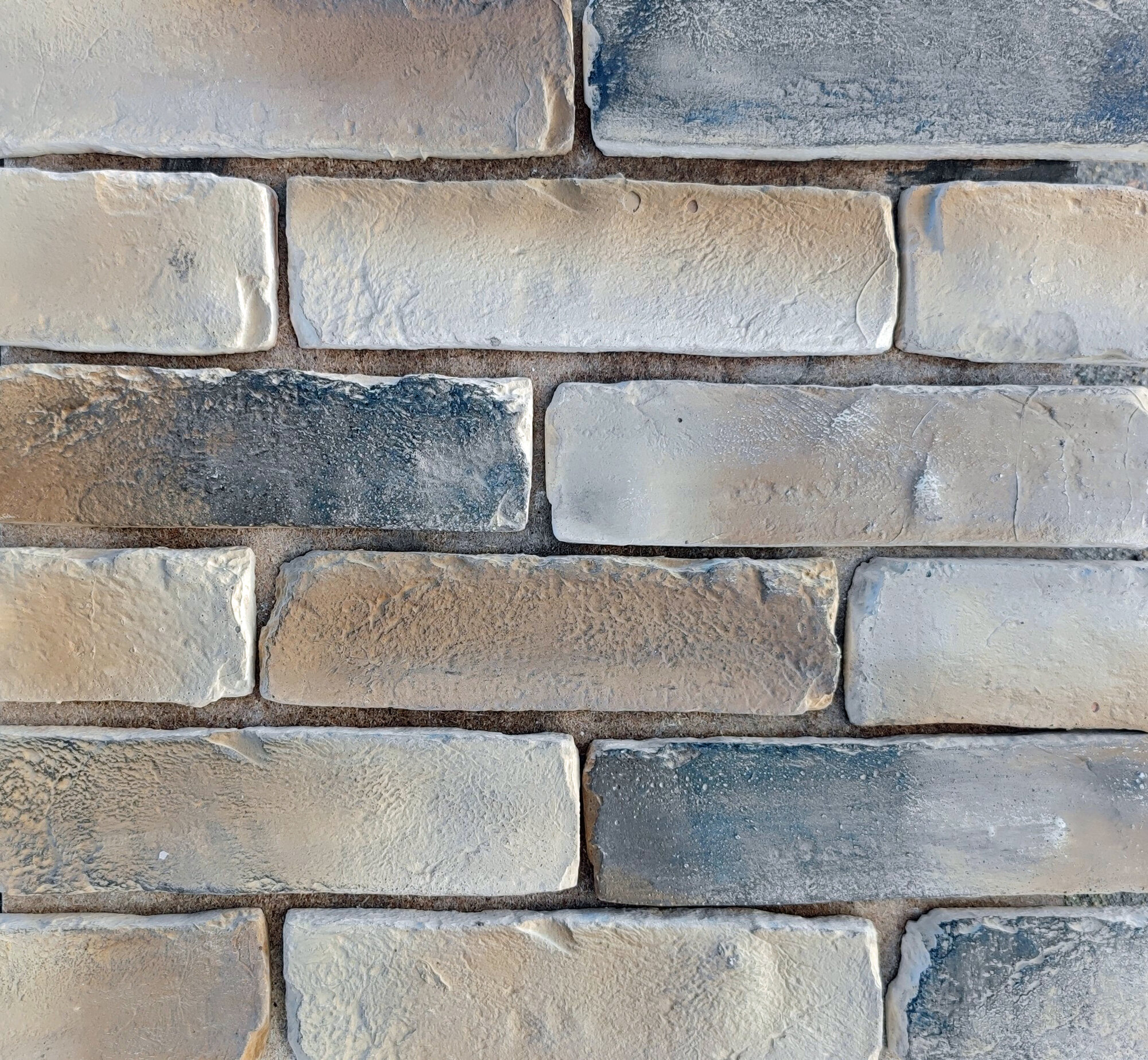 Облицовочный кирпич "Китнер Шрётер", ванильный, для наружных и внутренних работ, 1м2