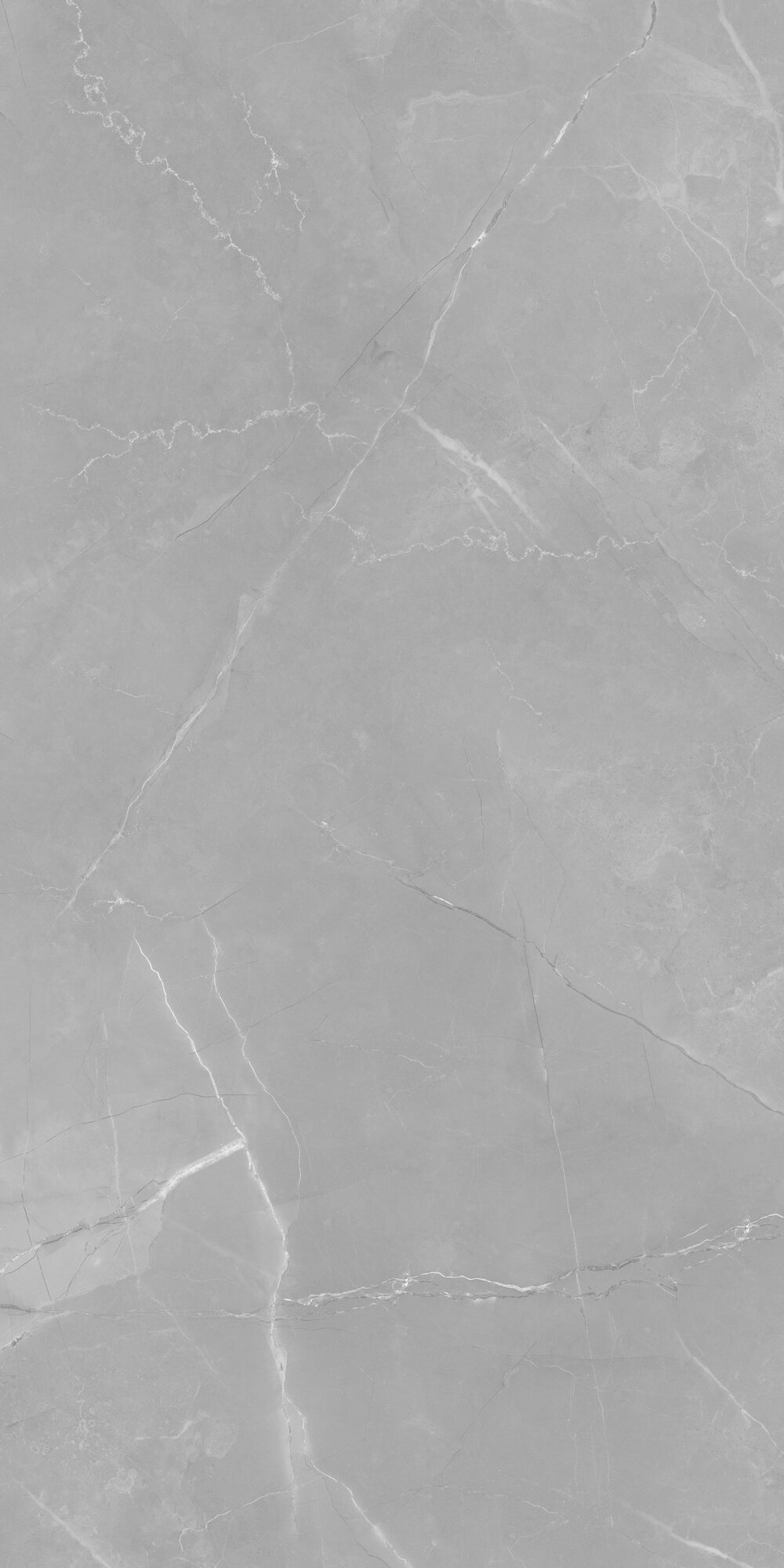 Керамогранит Seratonia Paulo Grey, 120x60 см, классический серый, глянцевый (цена за 1 плитку-0,72 м2)