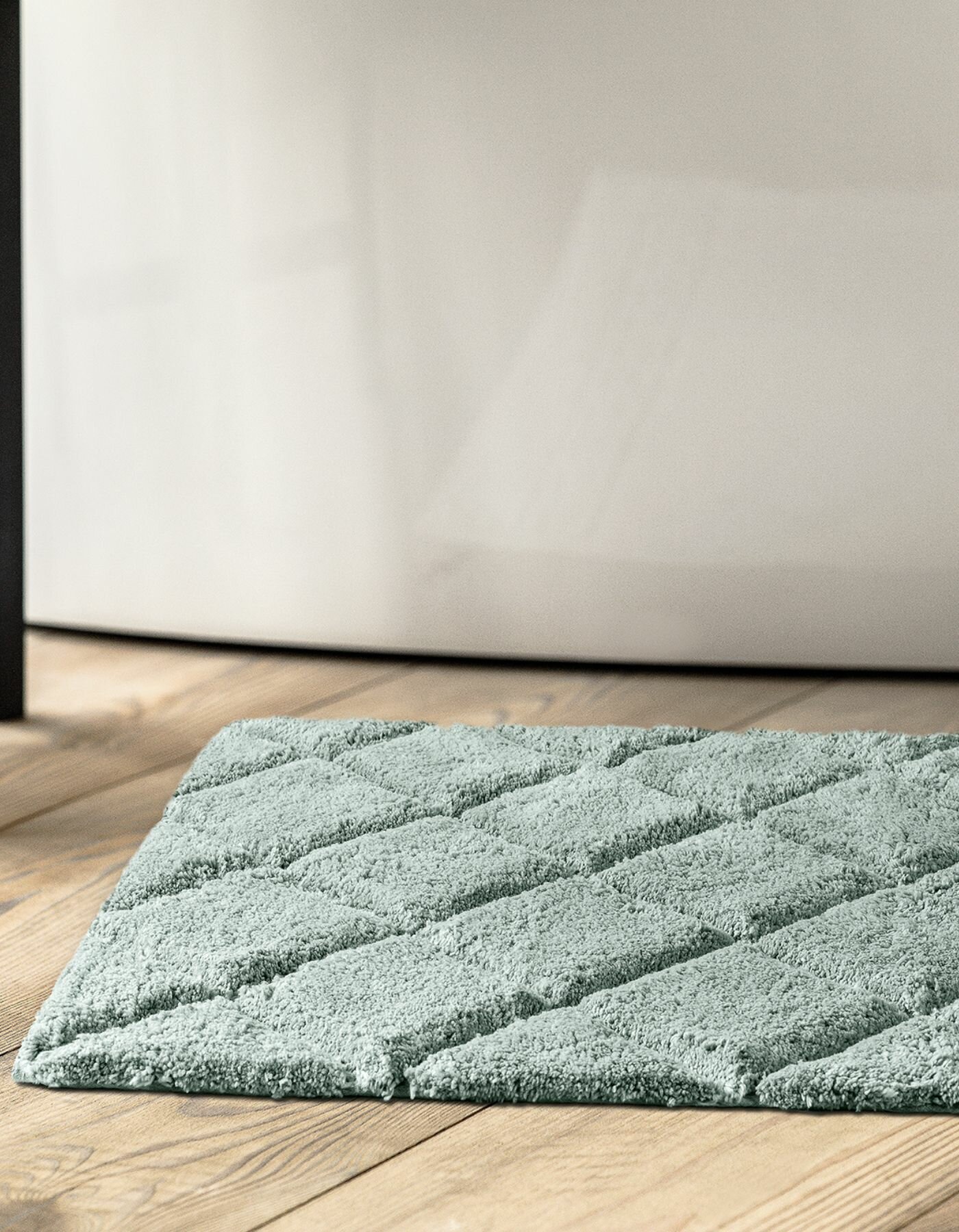 Togas Коврик для ванной и туалета 60*90 "Родос" хлопок 1700 г/м2, эвкалипт