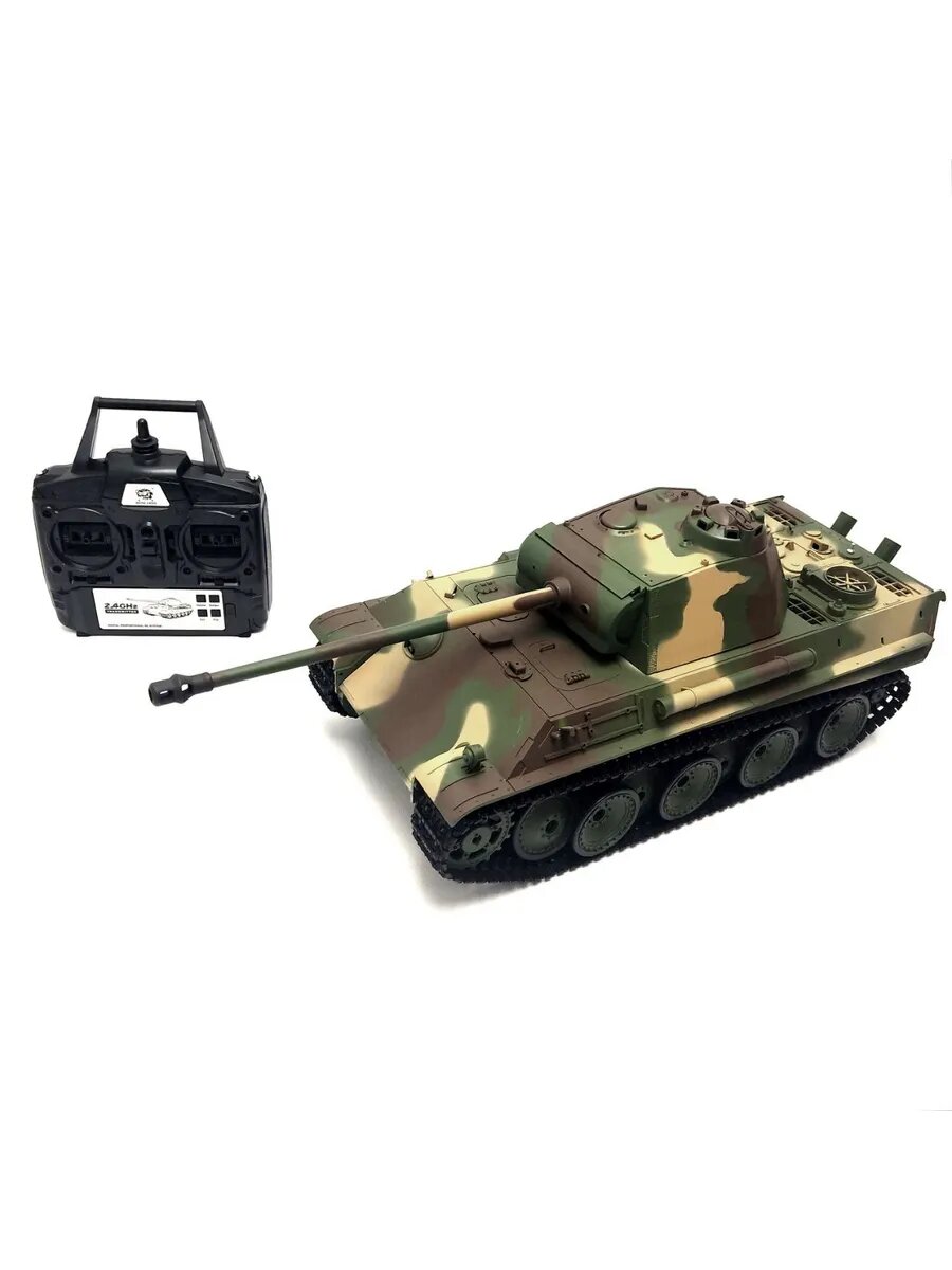 Радиоуправляемый танк Panther Type G 3879-1Upg V7.0, масштаб 1:16