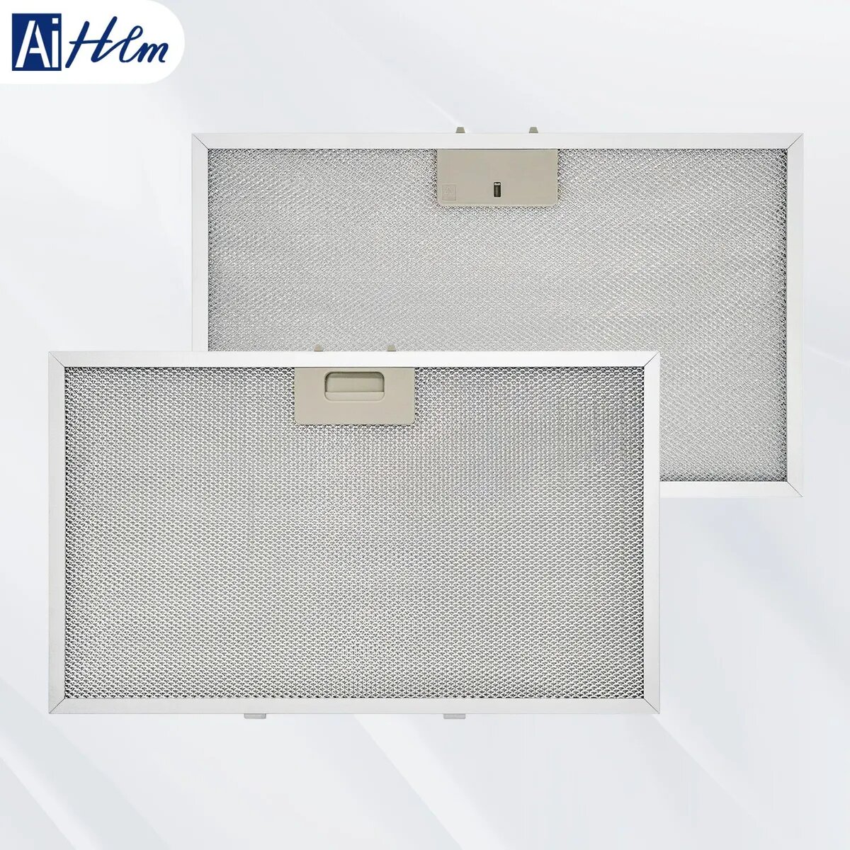 Жировой фильтр (кассета) Krona алюминиевый (металлический) рамочный для вытяжек Krona 142.2240.02, многоразовый, 424х254 мм