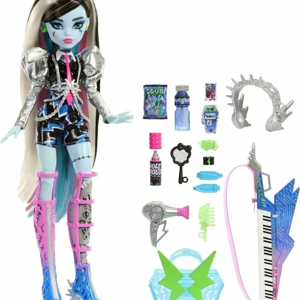 Кукла Monster High Фрэнки Штейн - тема рок