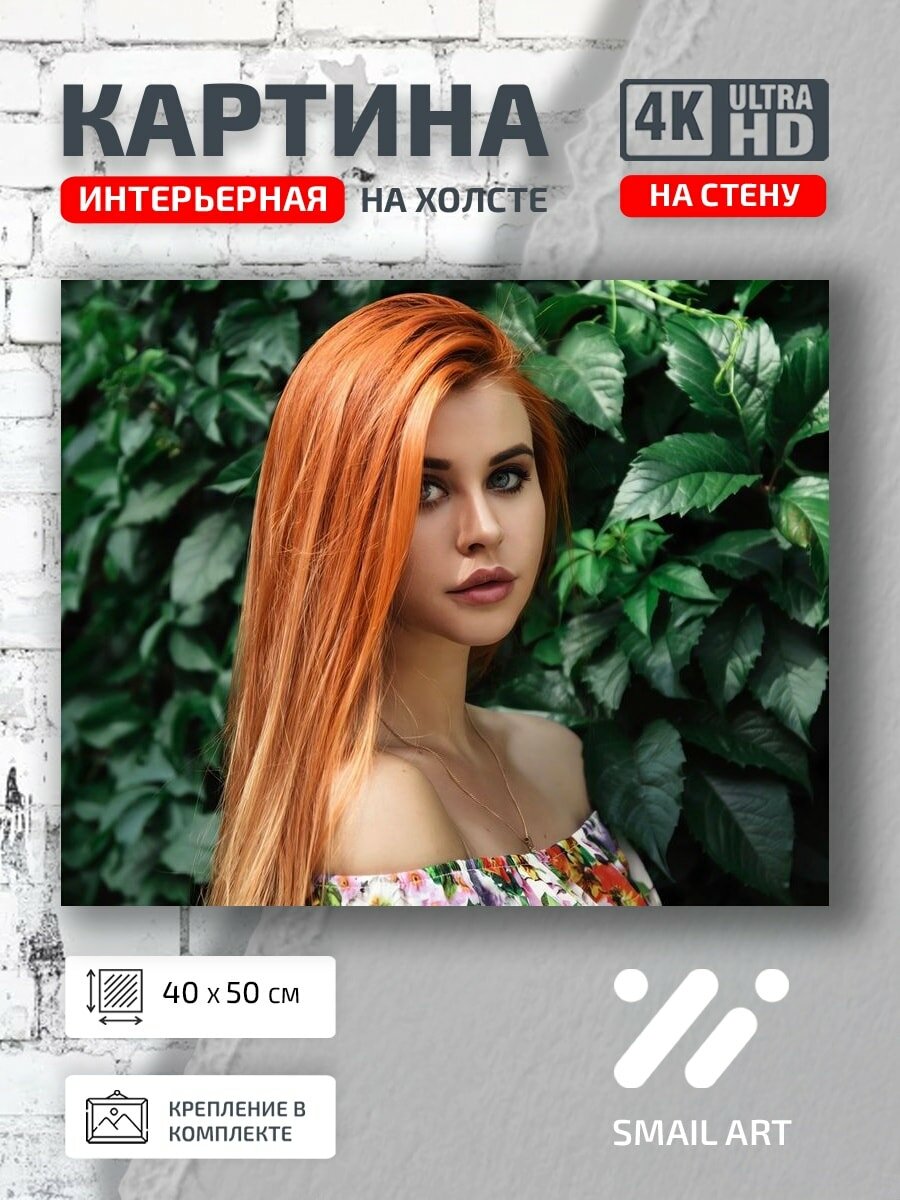 Картина на холсте интерьерная 40 на 50 на стену Dana Bounty для гостиной атмосфера