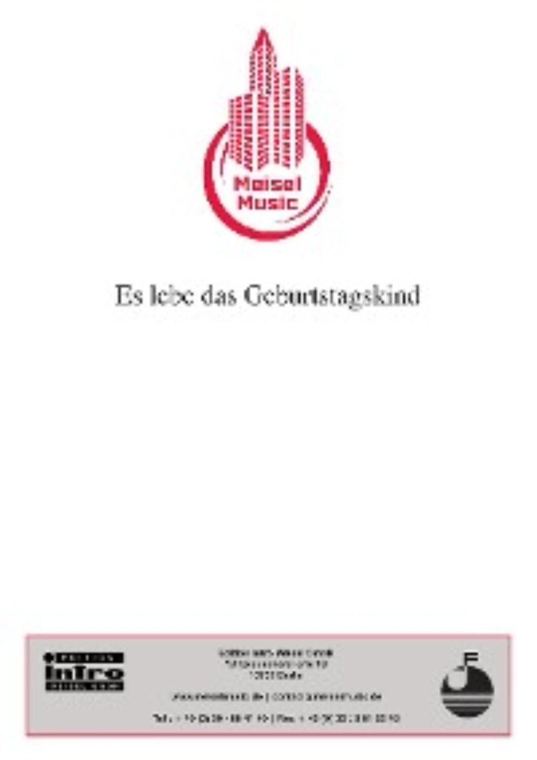 Es lebe das Geburtstagskind [Цифровая книга]