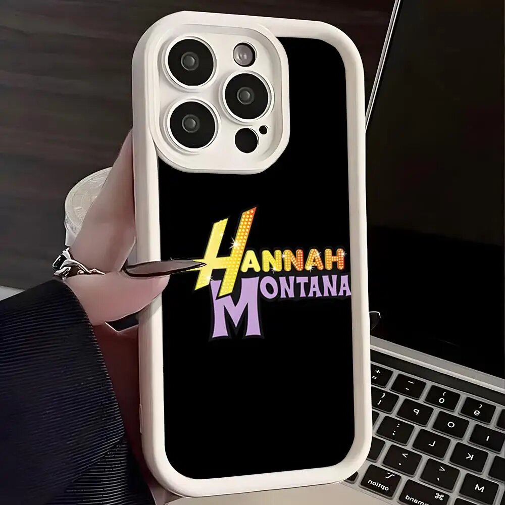 Чехол для телефона H-Hannah M-Montana для IPhone 16 Pro Max 15 Pro 14 Plus 13 12 11 XR XS Max X 7 8 Plus, мягкая задняя крышка из ТПУ