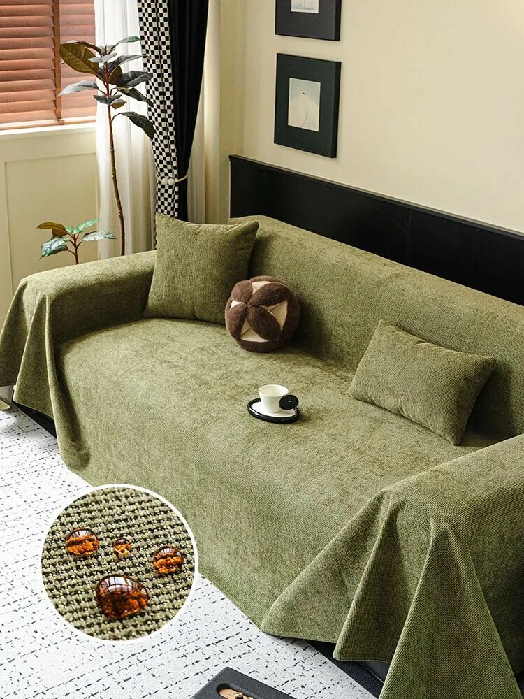 Lemog Покрывало непромокаемое , Лубяное волокно с размерами: 380 см х 180 см