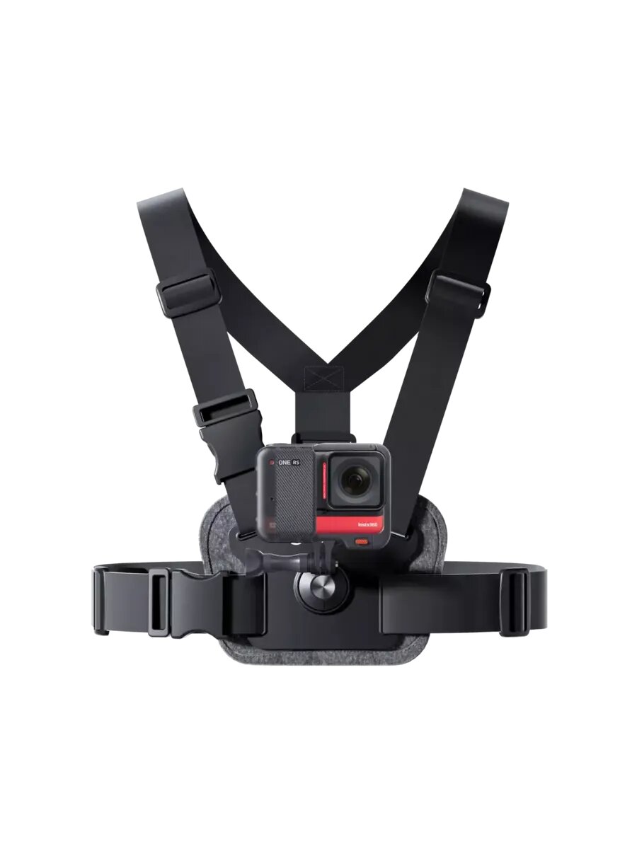 Крепление Insta360 "Chest strap", на грудь, для экшн-камер, пластик/нейлон
