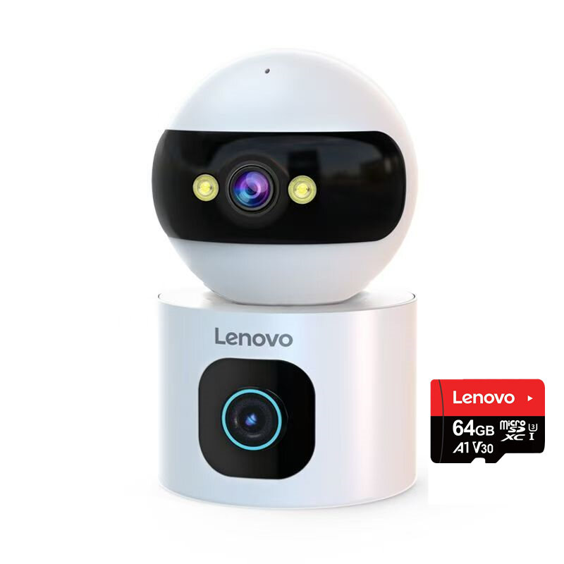 Домашняя камера видеонаблюдения Lenovo Dual Eye Smart Camera XW1, 6 Мп, 360°, ultra clear dual lens,
