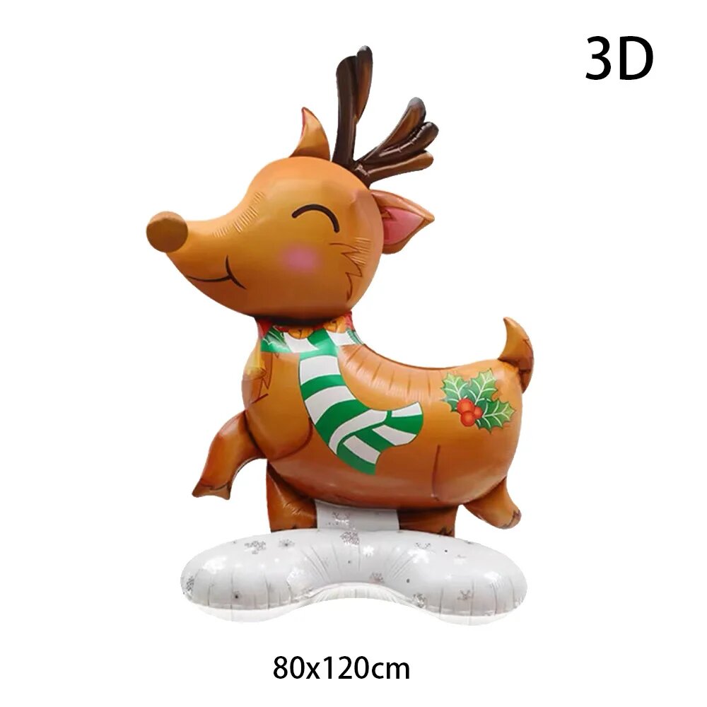 Рождественский надувной олень 80x120см, цвет: Standing balloon
