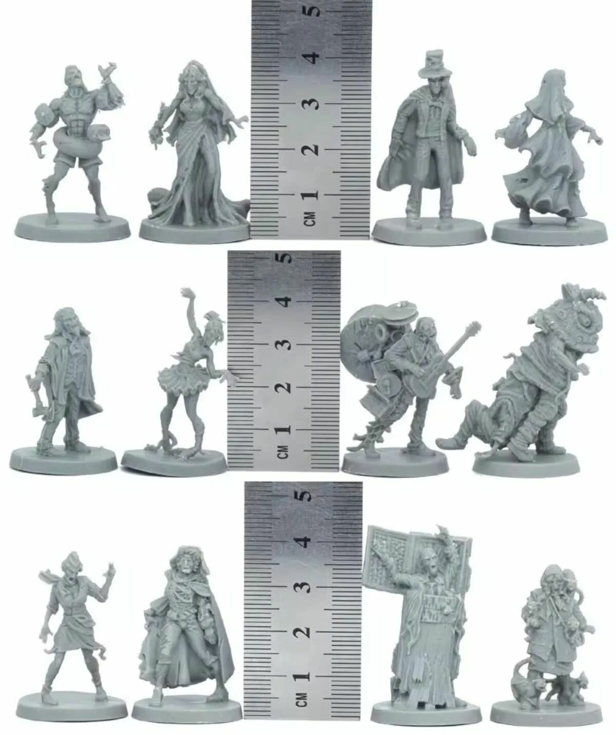 Миниатюры для настольной игры TRPG зомбицид вторая редакция, Cannibal Батлер Невеста Фокусник The Greenwich Crew Фигурки дополнения