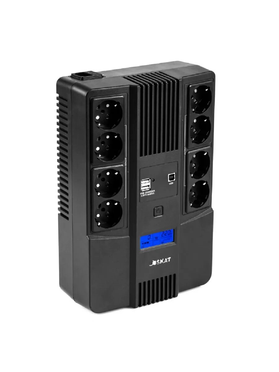 ИБП SKAT-UPS 1000-AID-IN-1x9-8 (8934 ) 1000ВА