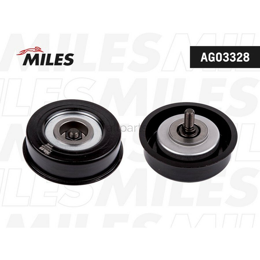 MILES AG03328 Ролик ремня приводного MITSUBISHI GALANT VI 2.0/2.4 99-03