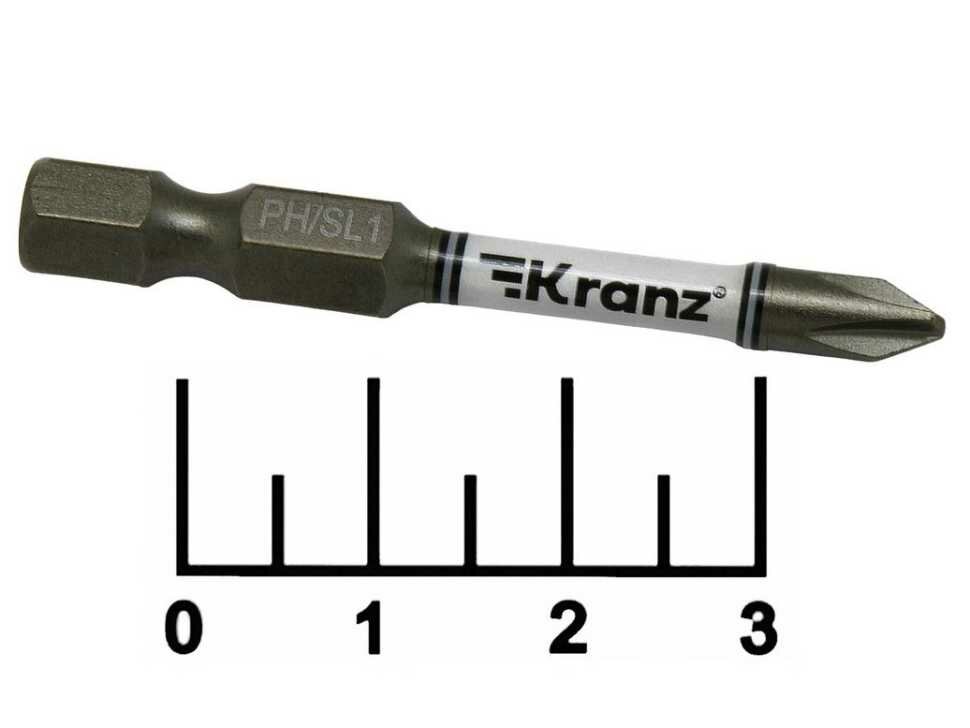Бита PH/SL1 50мм (S2) Kranz (92-0413-3)