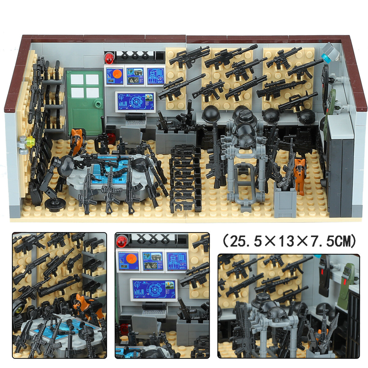 Военные строительные блоки, минифигурки спецназа, солдаты, городские SWAT, мини-фигурки, оружие, пистолеты, игрушки для мальчиков, деревянные сборки