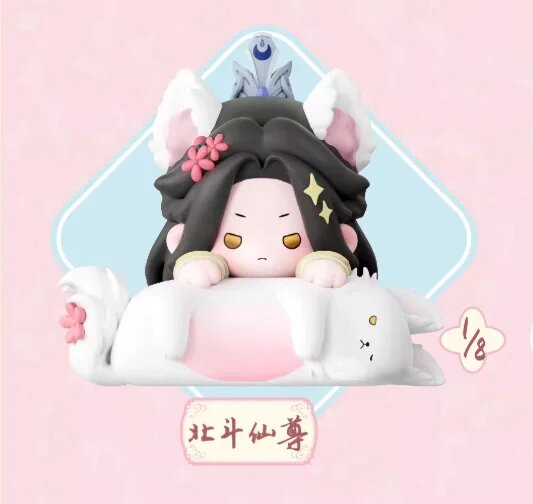 Фигурка Hot Toys "Хаски и его белый кот Шизун" Розовый, confirm 3