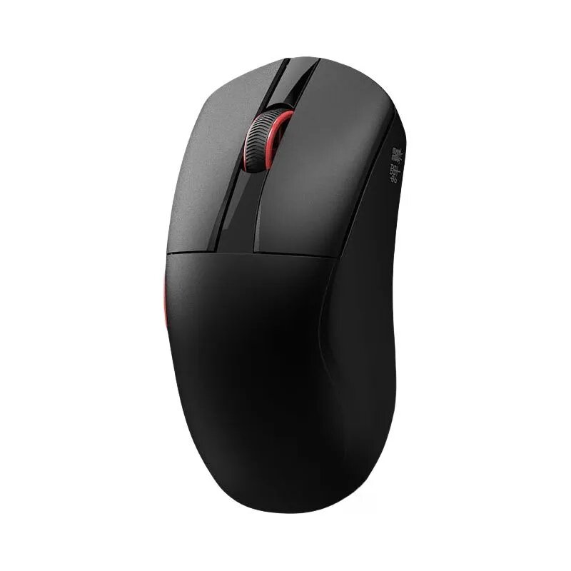 DAREU Игровая мышь беспроводная A950 Air, Type-C/2.4G, сверхлегкая мышь весом 35 г, датчик PAW3395, 26000 точек на дюйм/650 IPS/ускорение 50G, черный, красный