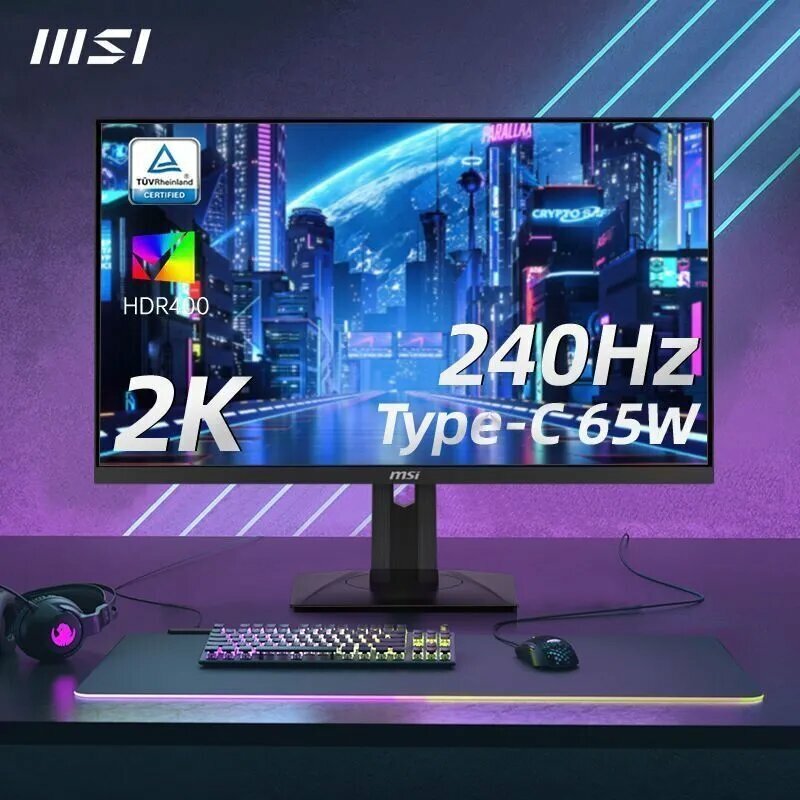 27" Монитор G274QPX,2K,240HZ, черный, черный матовый