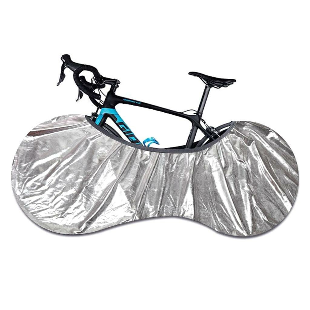 Велосипедный чехол для колес, яркое серебро