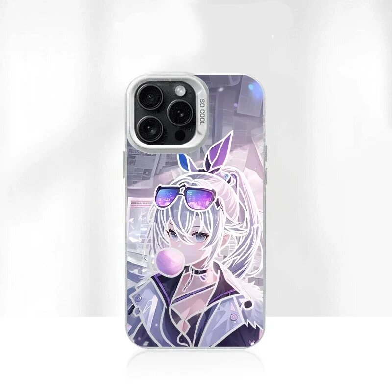 Чехол для iPhone 13 Silver Wolf Honkai Star Rail