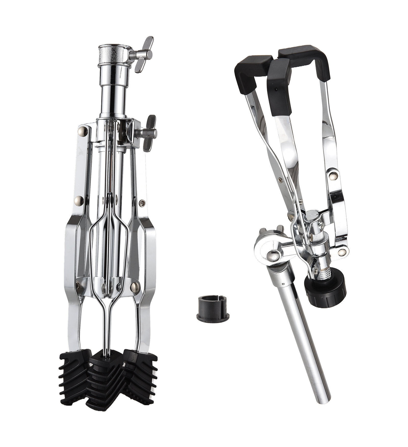 Складная стойка для малого барабана со съемным кронштейном, диаметр трубы 22 мм, регулируемая высота, подходит для барабанов диаметром от 10 до 14 дюймов, для профессиональных музыкантов и начинающих.