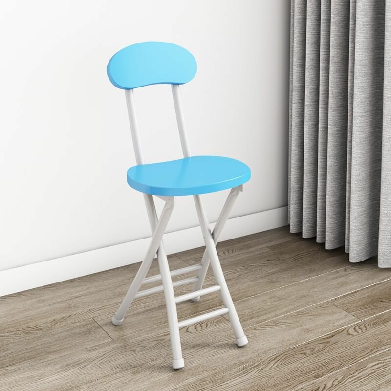 Складной стул для дома, обеденный стул, удобный стул, стул с подлокотниками, стул для общежития, стул для стола, портативный круглый стул для взрослых оптом