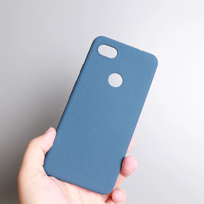 Чехол для телефона Pixel 3 XL Lite/3A XL из мягкого силикона, полное покрытие, синий цвет - яркая отделка, надежное