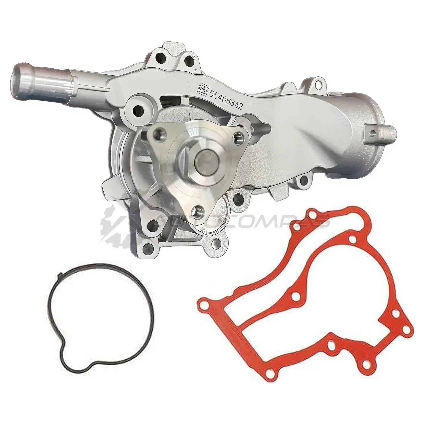 Водяной насос, помпа Chevrolet Aveo Cruze Orlando Tracker Opel Astra Corsa Insignia Meriva Mokka Zafira GM 34765733 V4D0T 2 55486342