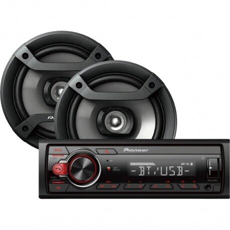 Автомагнитола Pioneer MXT-S216BT 1DIN 4x50Вт 1