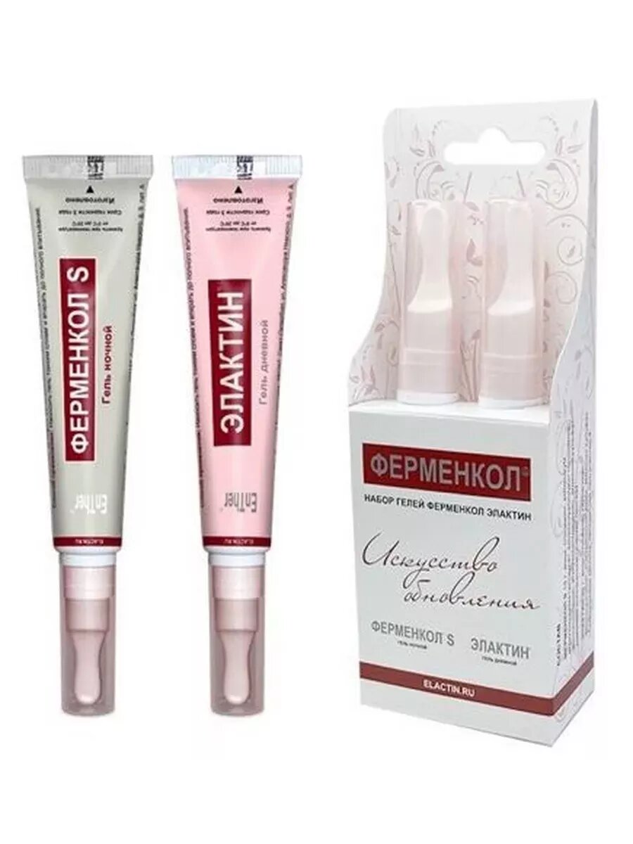 Enther Ферменкол S Ночной 15,0+элактин Дневной 15,0