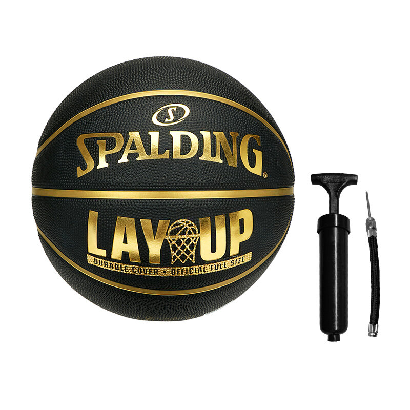 Баскетбольный мяч унисекс SPALDING Black Gold тренировочный, Size 7