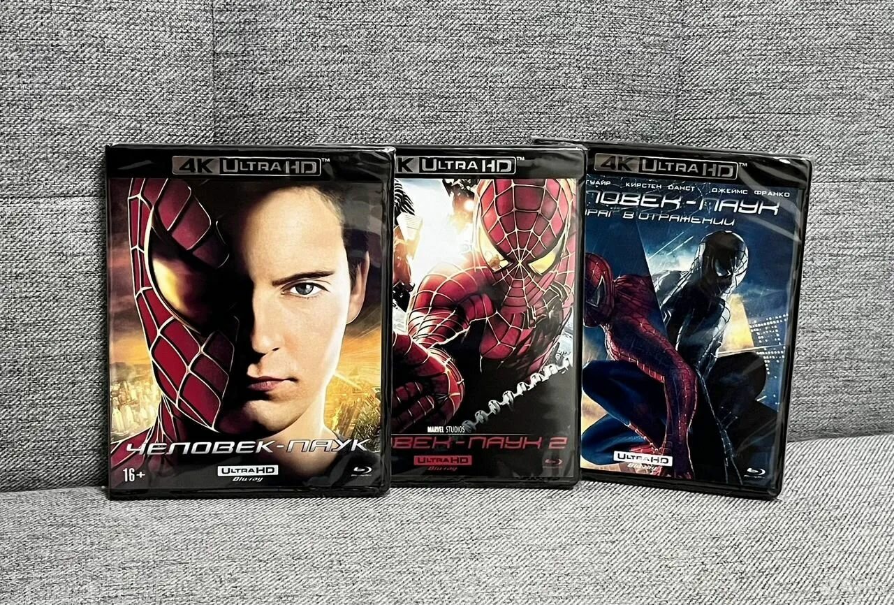 4K UHD Blu-ray. Человек-Паук. Коллекция фильмов