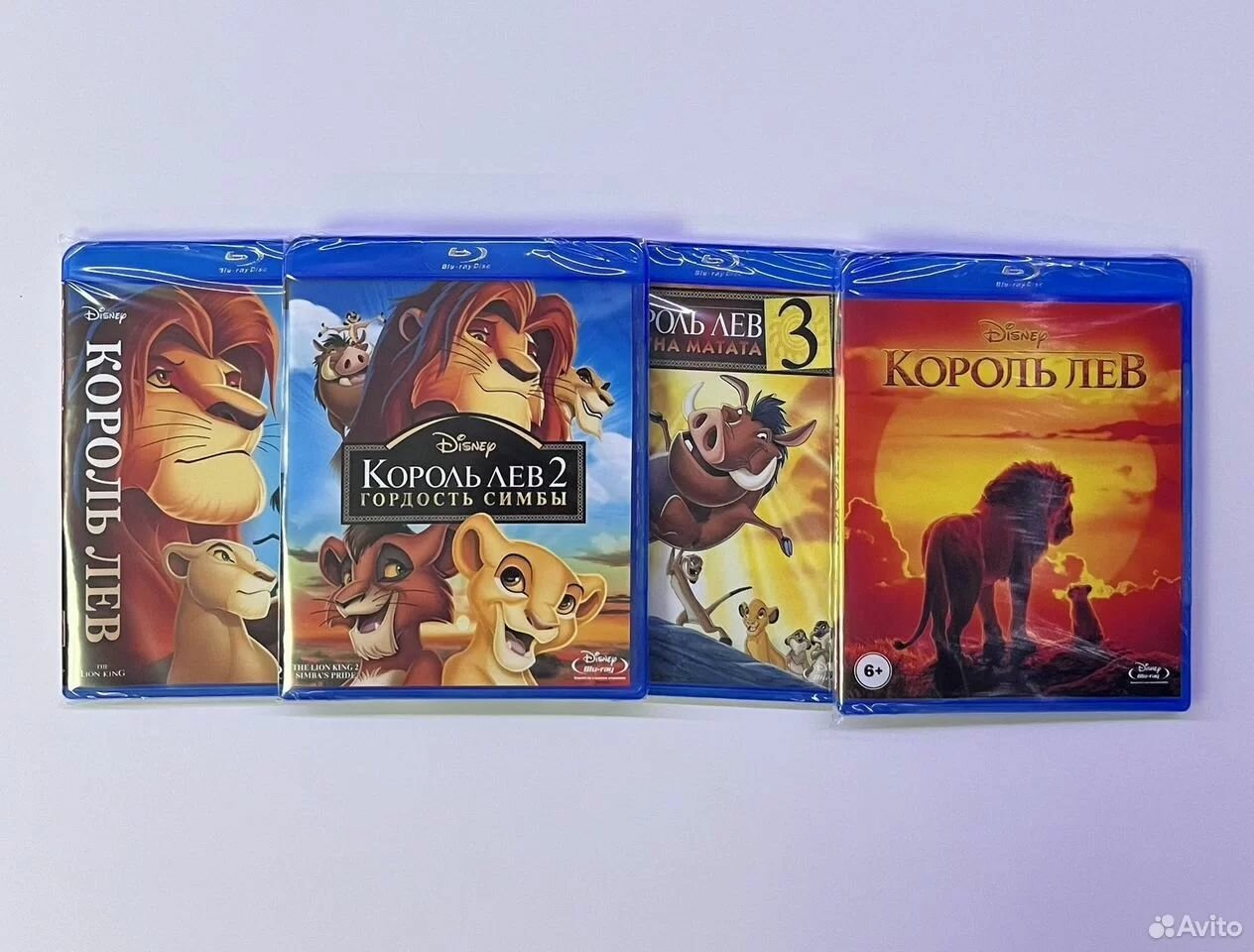 Король Лев. Blu-ray коллекция мультфильмов