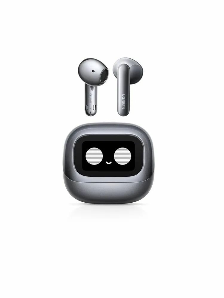 Наушники беспроводные UGREEN WS216 (75288) LightBuds Magic Hibrid ANC Earbuds. Цвет: черный.