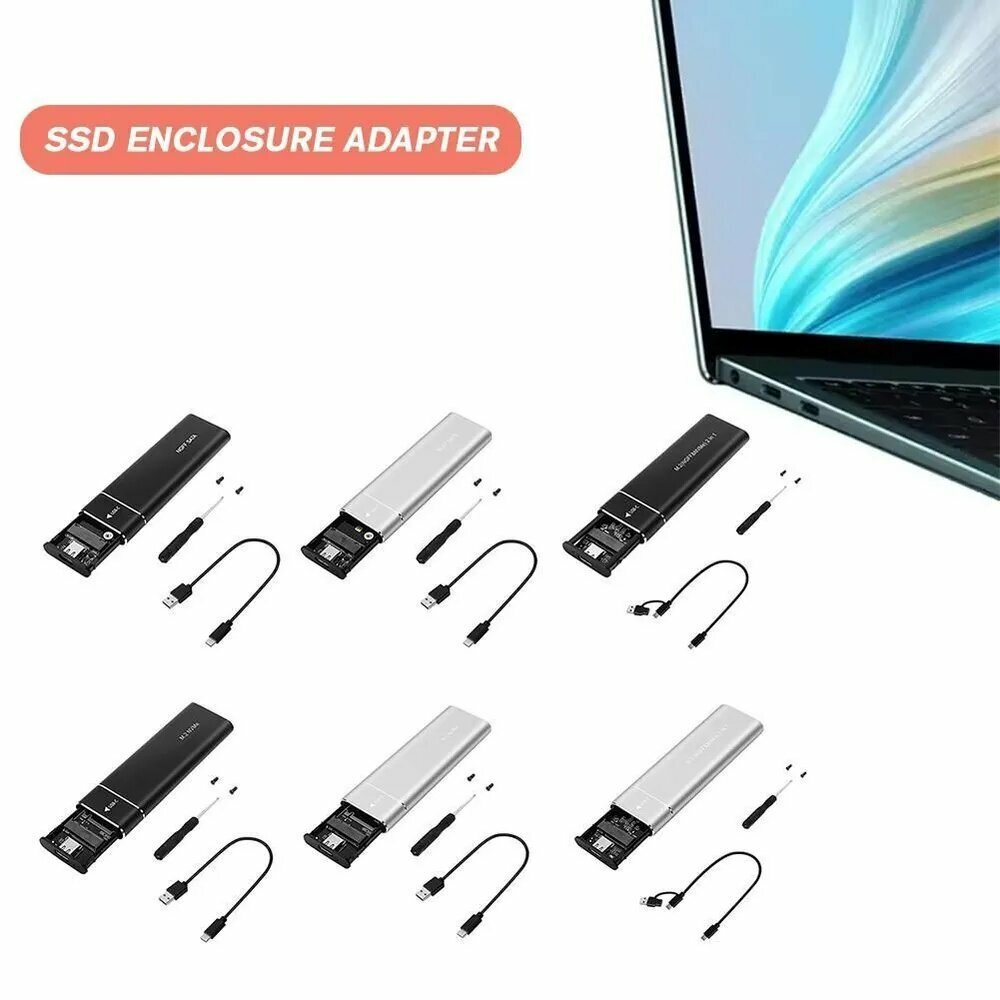 Корпус для SSD M2 NVMe накопителя, USB 3.1, Бокс для внешнего жесткого диска