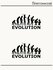 2-е (Две) Термонаклейки эволюция evolution