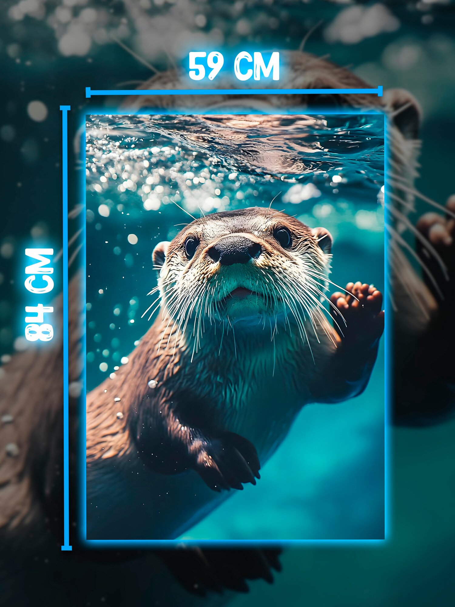 Постер детский А1 Животные — фото 1