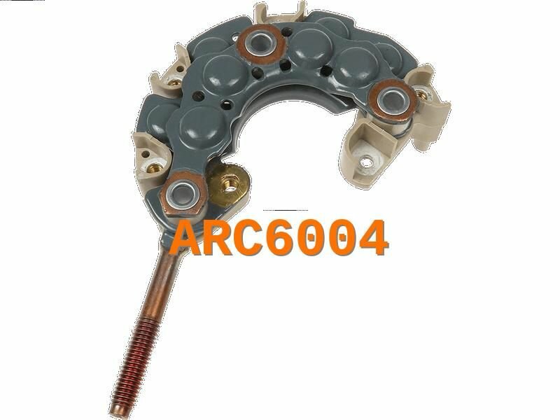 Диодный мост генератора TOYOTA Hi-Ace, Dyna 100, DAIHATSU Charade, JOHN DEERE TRACTOR 5410, SUMITOMO SH65U (ARC6004)