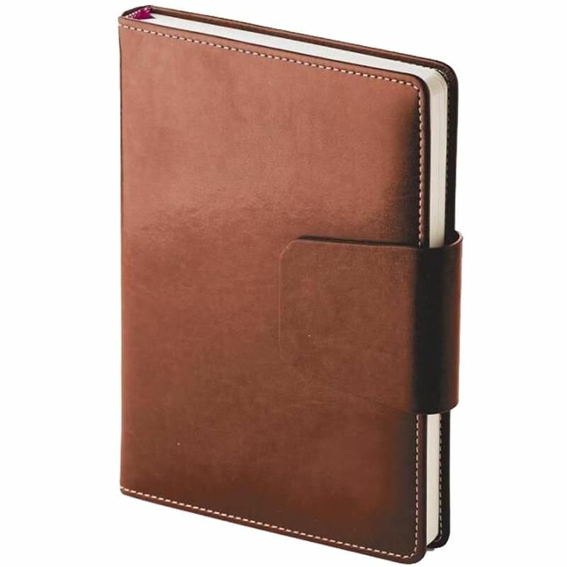 Bruno Visconti Ежедневник, Prestige, недатированный, А5, 160 листов, темно-коричневый