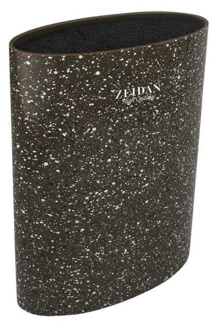 Подставка для ножей ZEIDAN Z-1031-03 16х7х22,5 см, коричневый