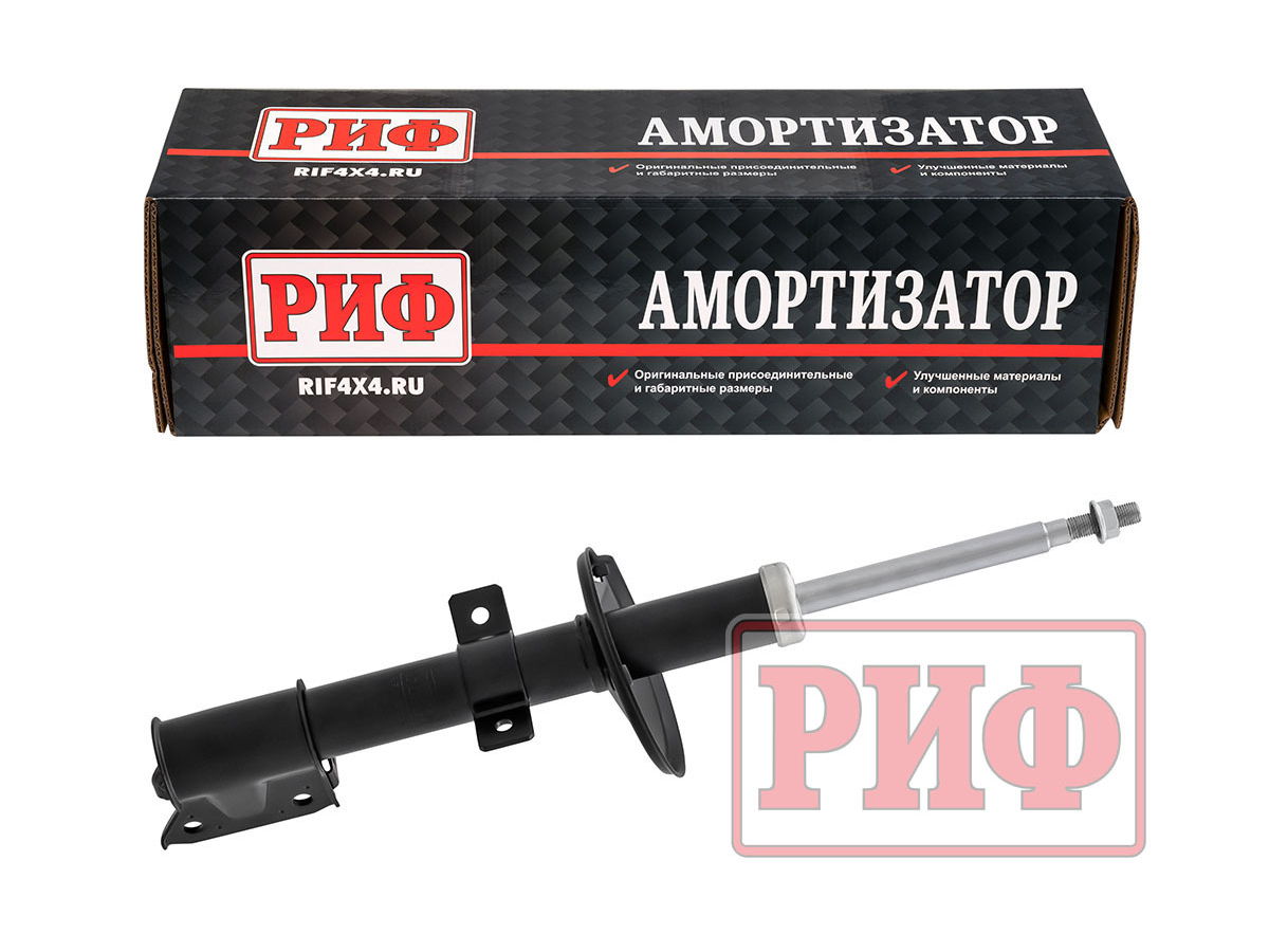 Амортизатор РИФ передний Renault Duster (2010-2022), Nissan Terrano 2014+ штатный OEM 543028126R