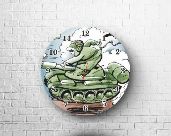 Часы Танковые войска №9